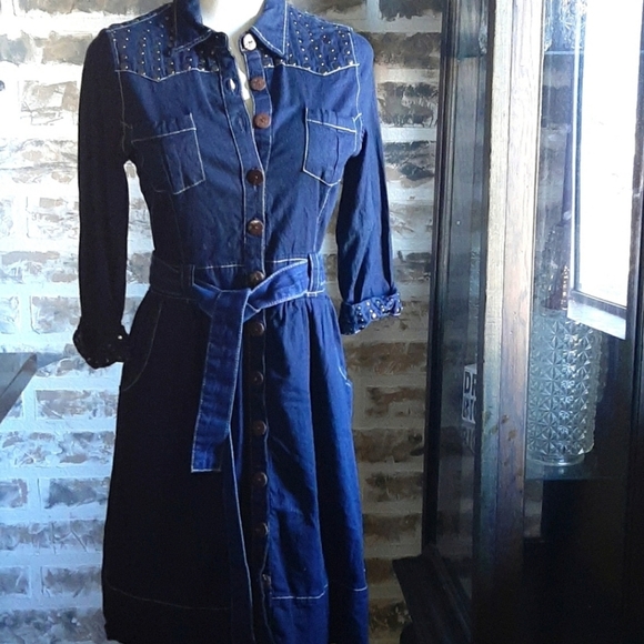Stetson | Dresses | Stetson Jean Dress | Poshmark